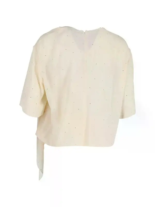 Celine Asymmetric Draped Top