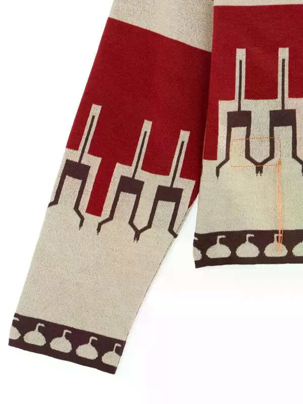 FORTELA Licia Patterned Cardigan