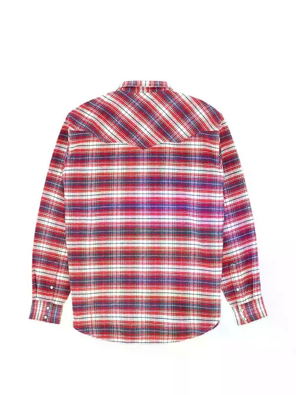 FORTELA Josh Checkered Shirt - Red