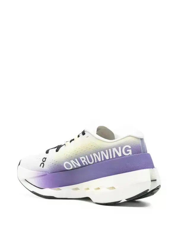 On Cloudboom Max Lace-up Sneakers - White