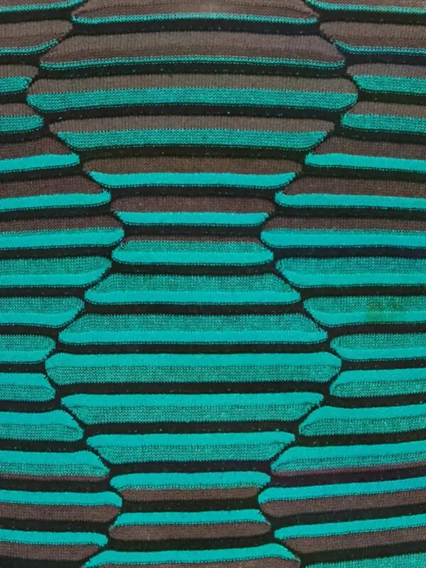 Missoni Knitted V-neck Mini Dress