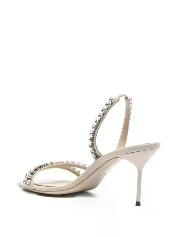 Paris Texas Lidia Crystal-embellished Stiletto Sandals