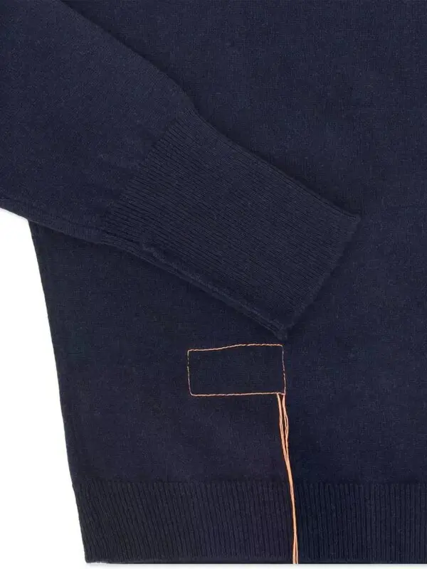 FORTELA V-neck Button Cardigan - Blue