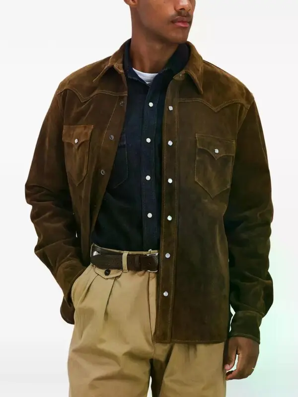 FORTELA Ranch Texan Suede Shirt