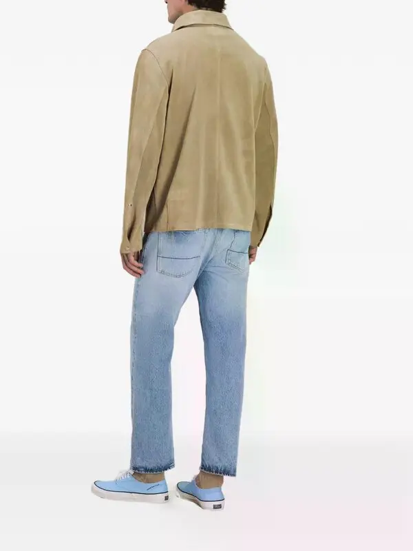 FORTELA Patch-pocket Suede Jacket