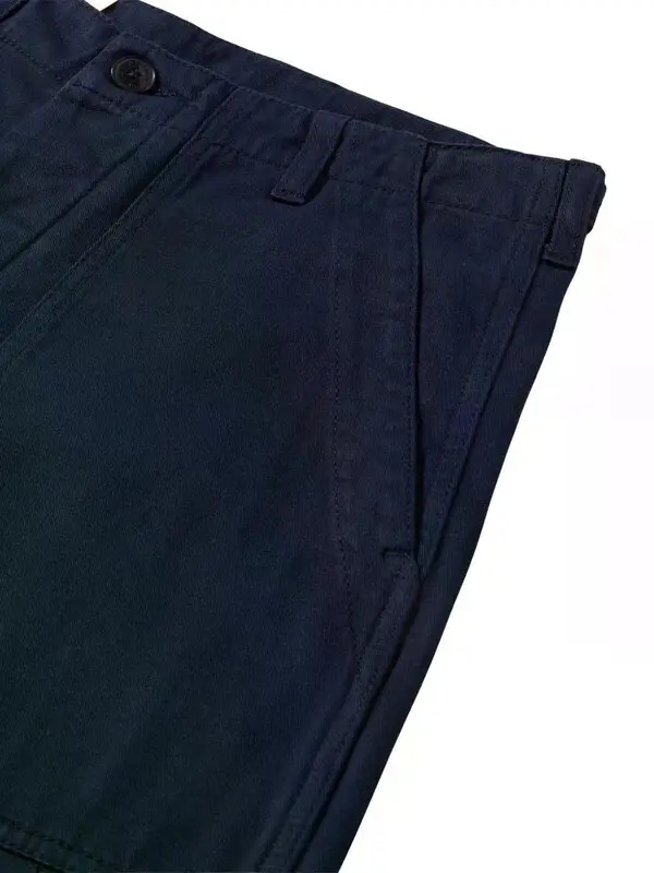 FORTELA Patch-pocket Herringbone Trousers