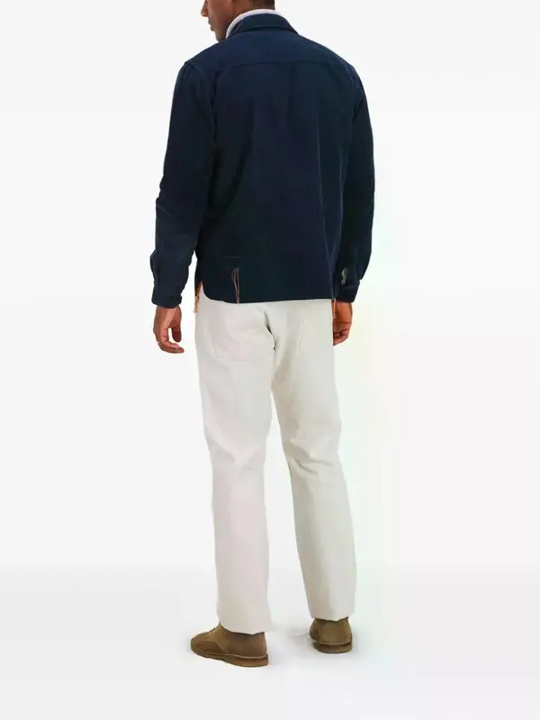 FORTELA Corduroy Pockets Overshirt