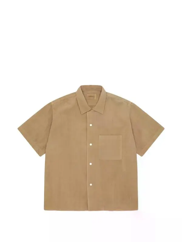 FORTELA Bowlingt Patch-pocket Short-sleeve Shirt