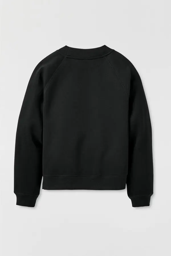UGG Logo Applique Relaxed Crew Neck Pullover