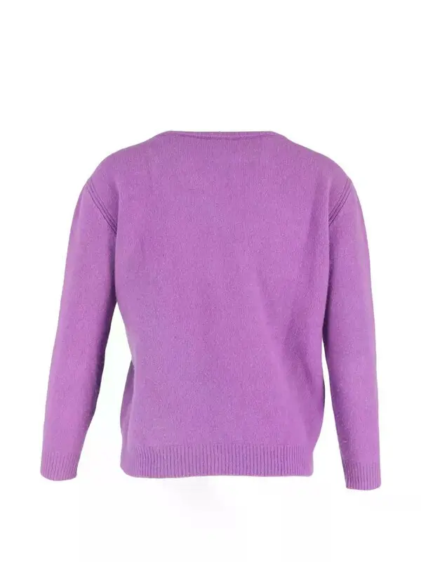 Alberta Ferretti Vintage Crew-neck Wool Sweater