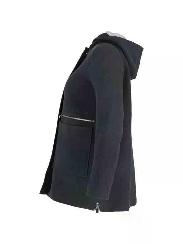 Maje Zip-up Hooded Jacket