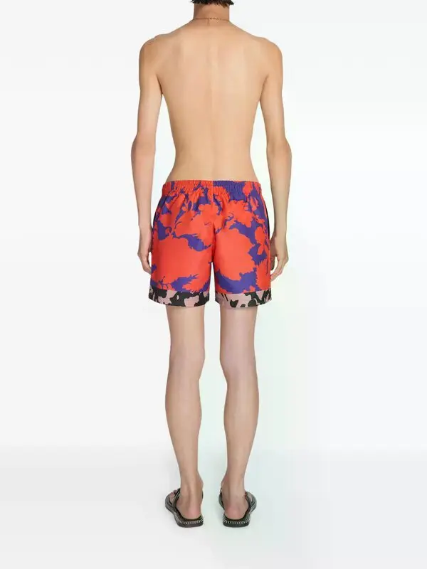 Dries Van Noten Printed Swim Shorts