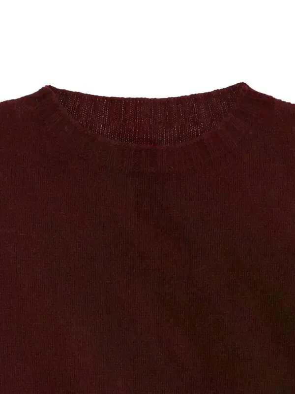 FORTELA Heylor Ribbed Crew-neck Sweater - Red