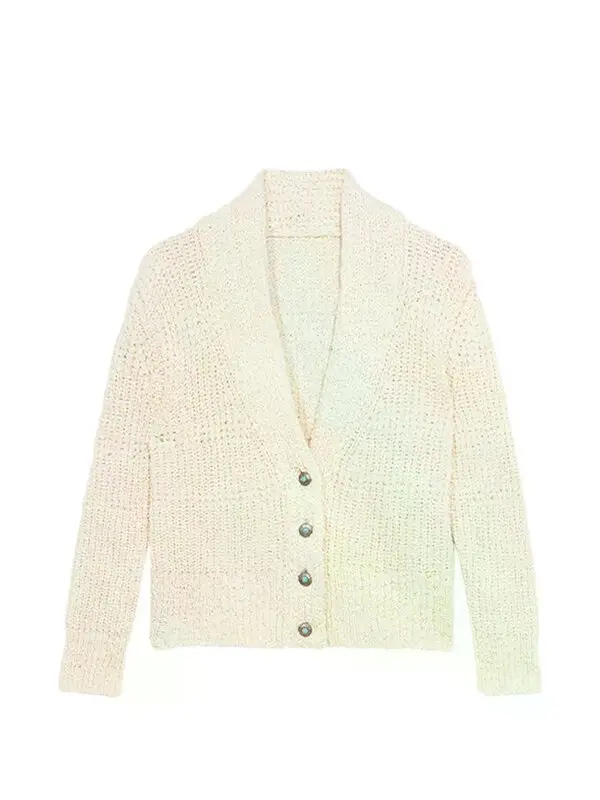 FORTELA Lola Cotton Cardigan - Neutrals