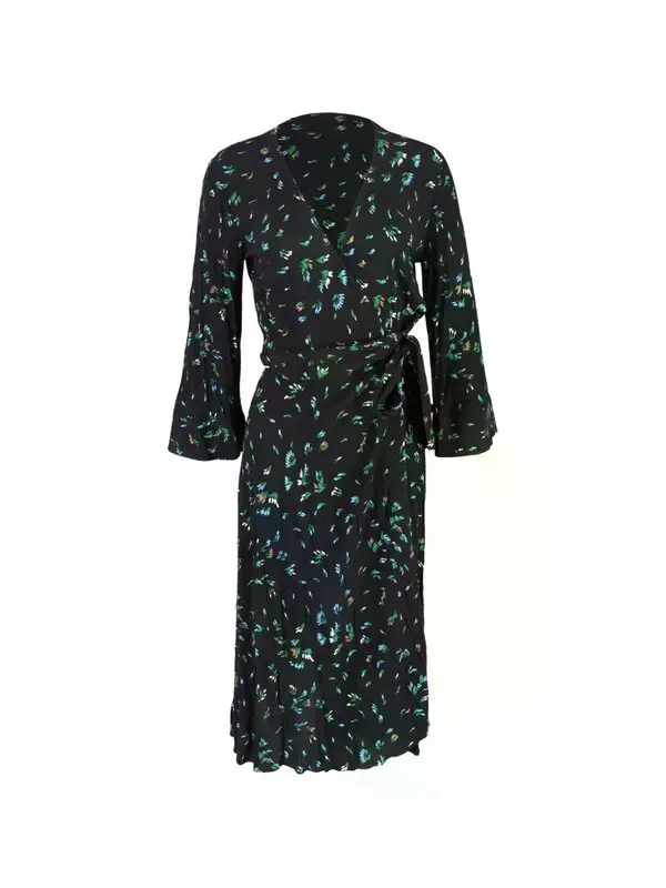 GANNI Floral-print Midi Dress