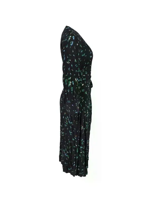 GANNI Floral-print Midi Dress