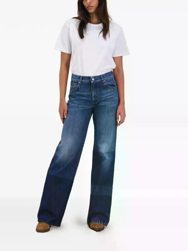 FORTELA High-rise Patchwork Jeans