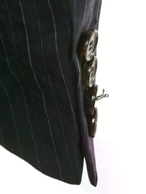 BOSS Pinstripe Blazer - Black