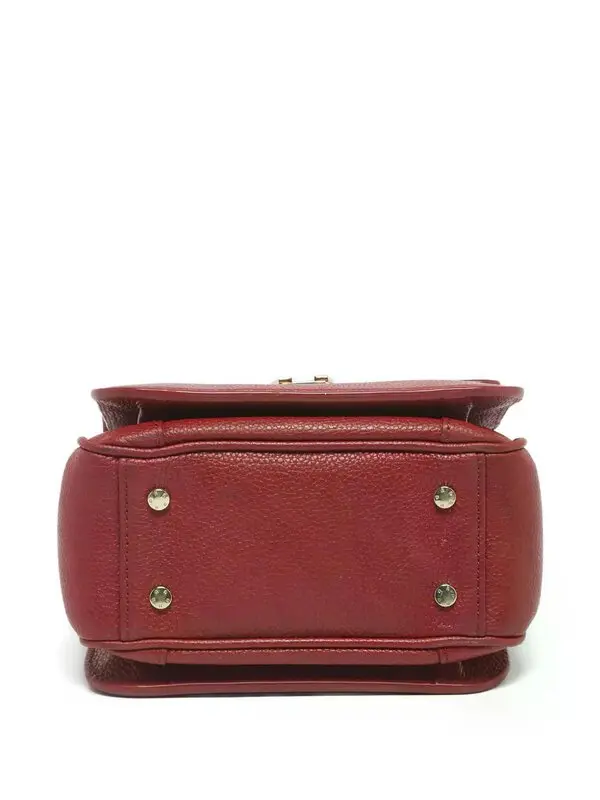 AIGNER Genoveva Leather Tote Bag