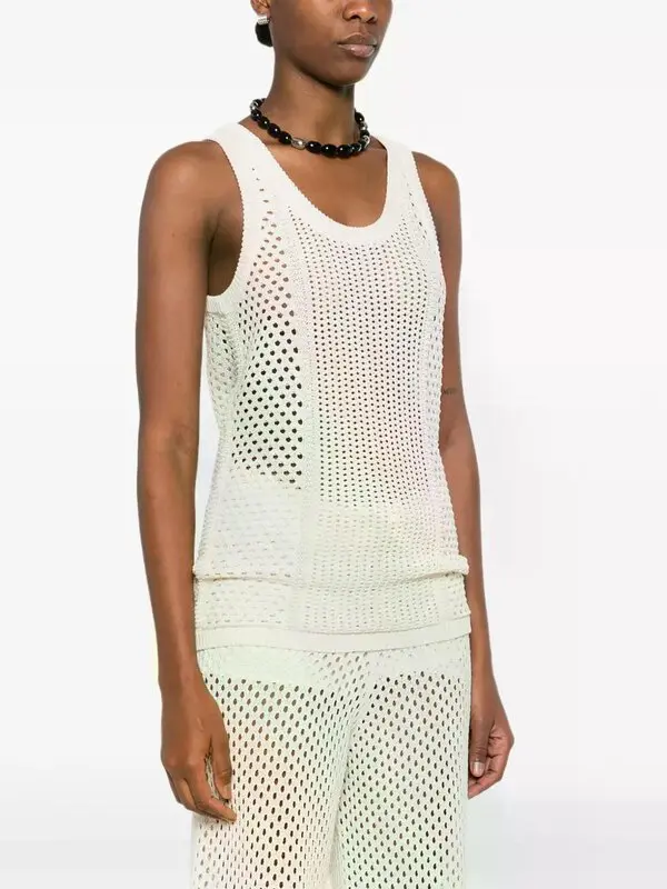 GOLDEN GOOSE Open-knit Vest
