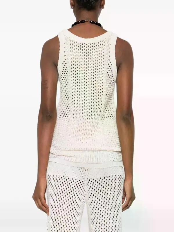 GOLDEN GOOSE Open-knit Vest