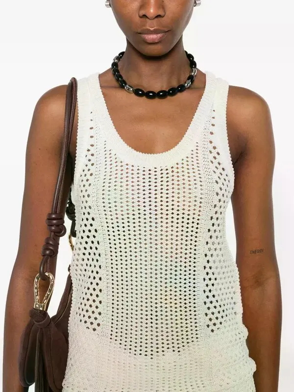 GOLDEN GOOSE Open-knit Vest