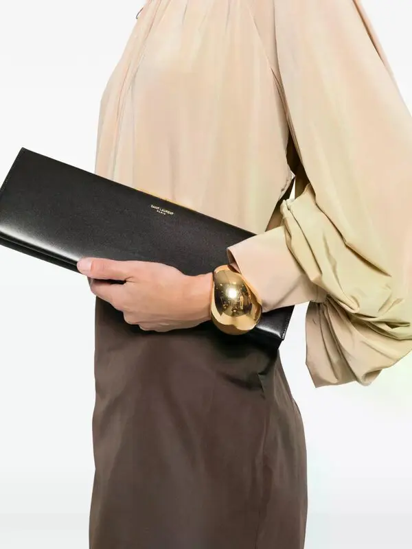Saint Laurent Large Midnight Clutch Bag