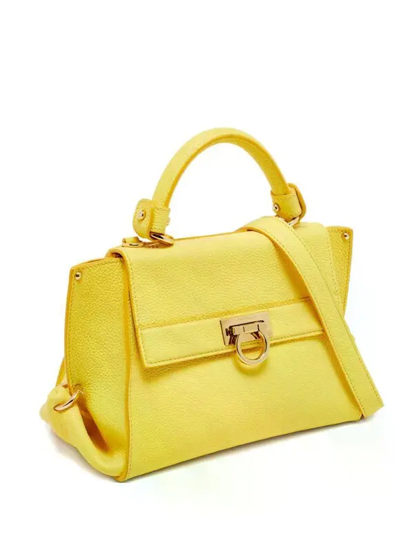 FERRAGAMO Sofia Leather Satchel