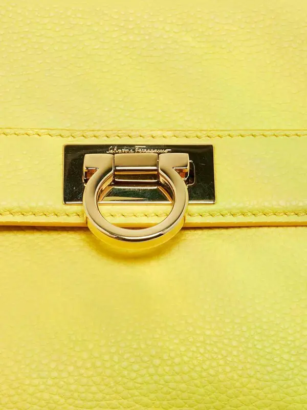 FERRAGAMO Sofia Leather Satchel