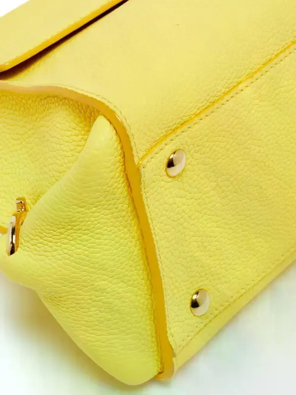 FERRAGAMO Sofia Leather Satchel