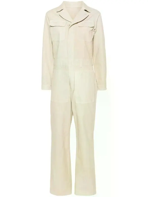 FORTELA Vania Cotton Jumpsuit - Neutrals