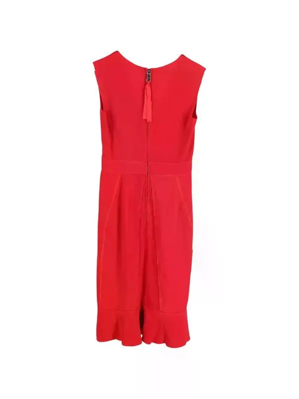 Prada Bow V-neck Dress