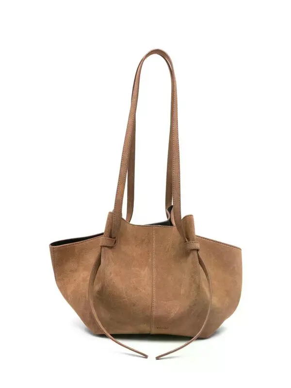 Yuzefi Mochi Knot-detail Shoulder Bag - Brown