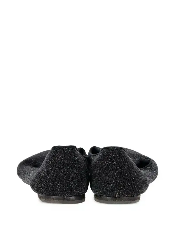 Saint Laurent Glittering Leather Ballerinas
