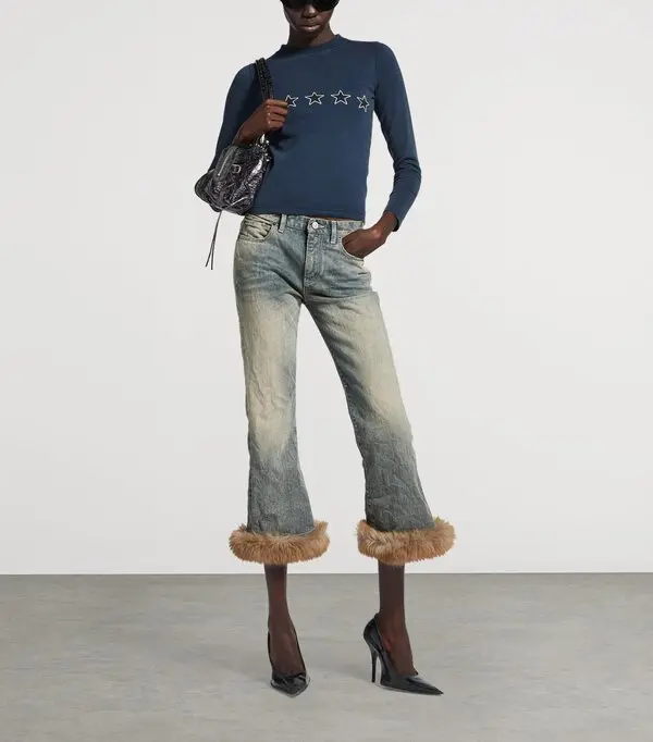 Balenciaga Cotton Top Rating Sweatshirt