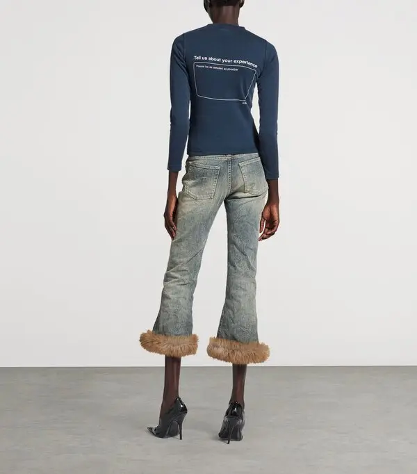 Balenciaga Cotton Top Rating Sweatshirt