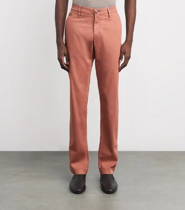 Jacob Cohen Bobby Slim Fit Trousers - Orange