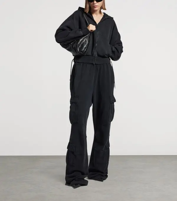 Balenciaga Cotton Cargo Sweatpants