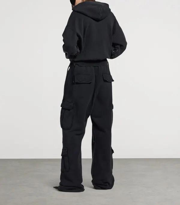 Balenciaga Cotton Cargo Sweatpants
