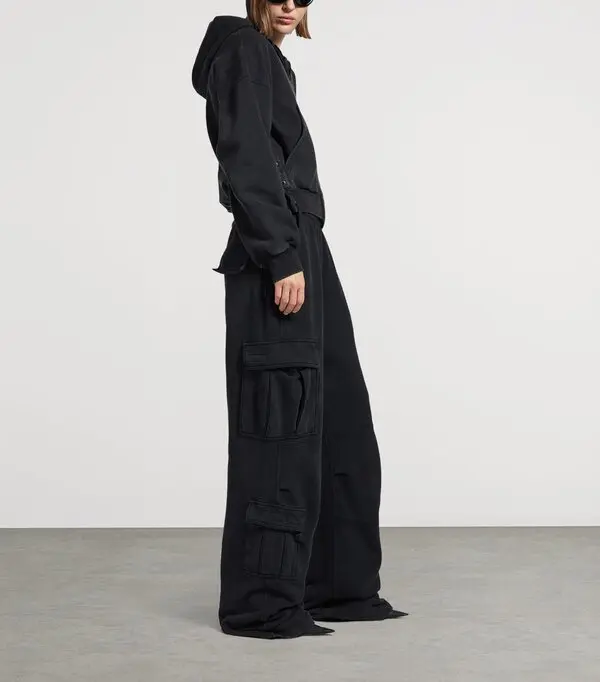 Balenciaga Cotton Cargo Sweatpants
