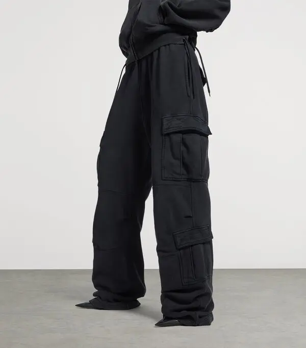 Balenciaga Cotton Cargo Sweatpants