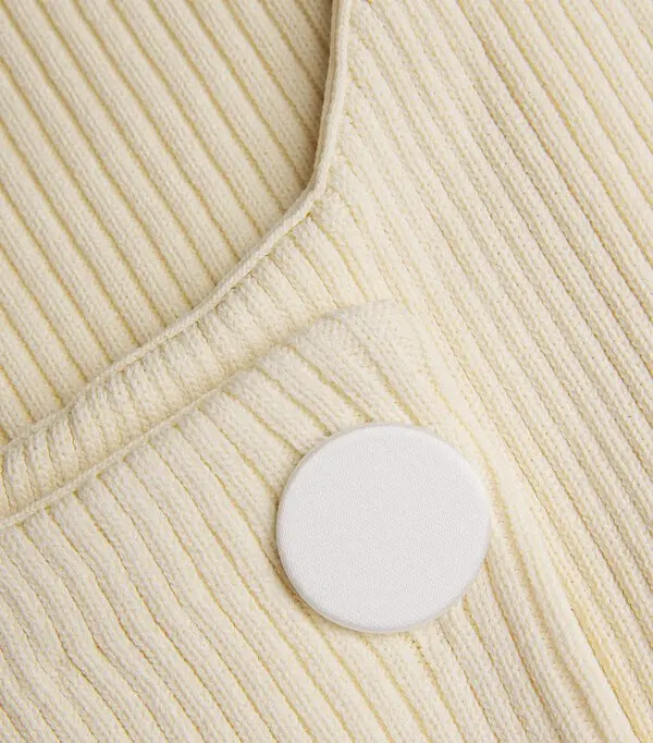 Claudie Pierlot Knitted Button-up Top