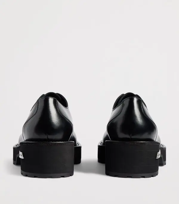 Balenciaga Leather Venom Derby Shoes