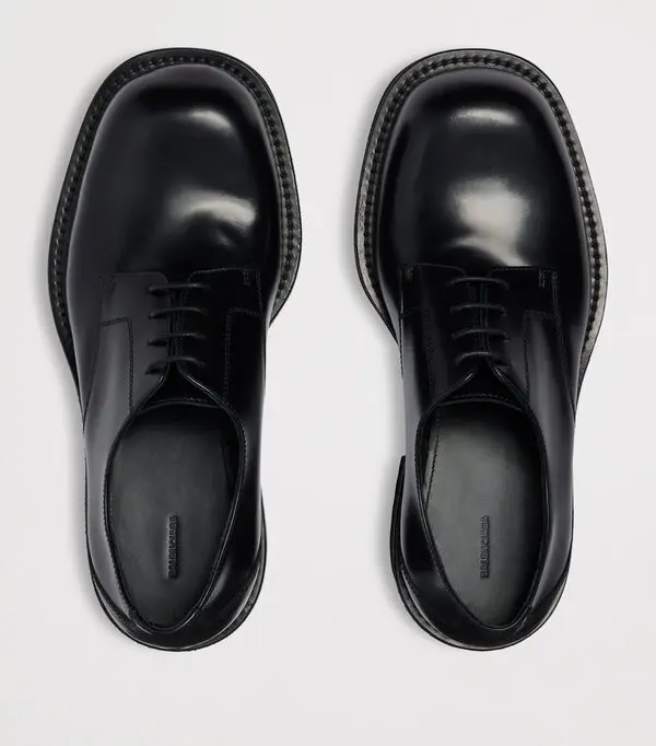 Balenciaga Leather Venom Derby Shoes