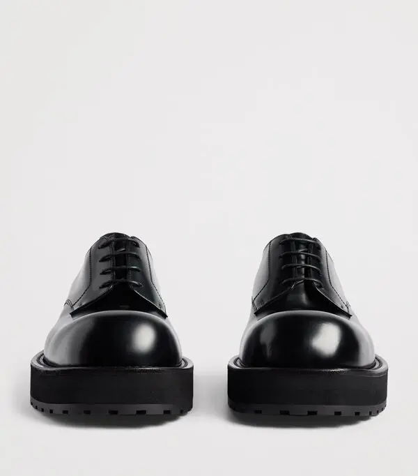 Balenciaga Leather Venom Derby Shoes