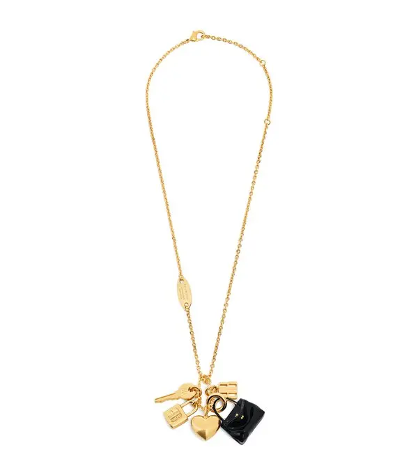 Balenciaga Carousel Rodeo Collector Charm Necklace - Silver