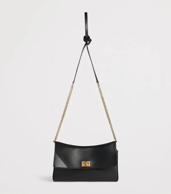 Balenciaga Leather Rodeo Chain Wallet