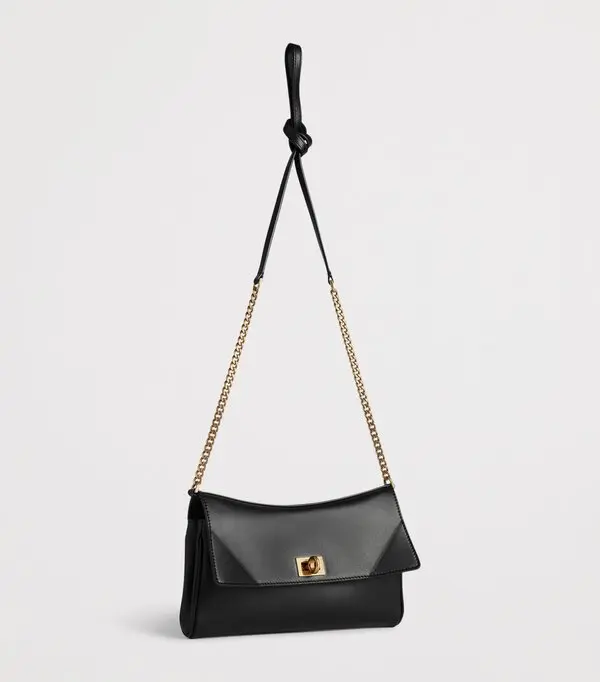 Balenciaga Leather Rodeo Chain Wallet