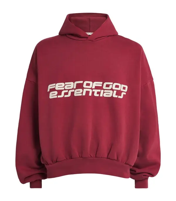 Fear Of God Oversized Logo Hoodie