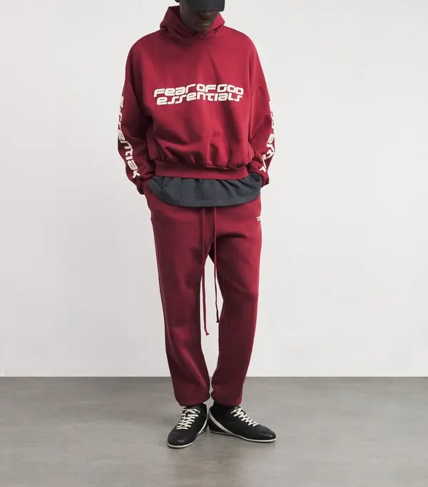 Fear Of God Oversized Logo Hoodie